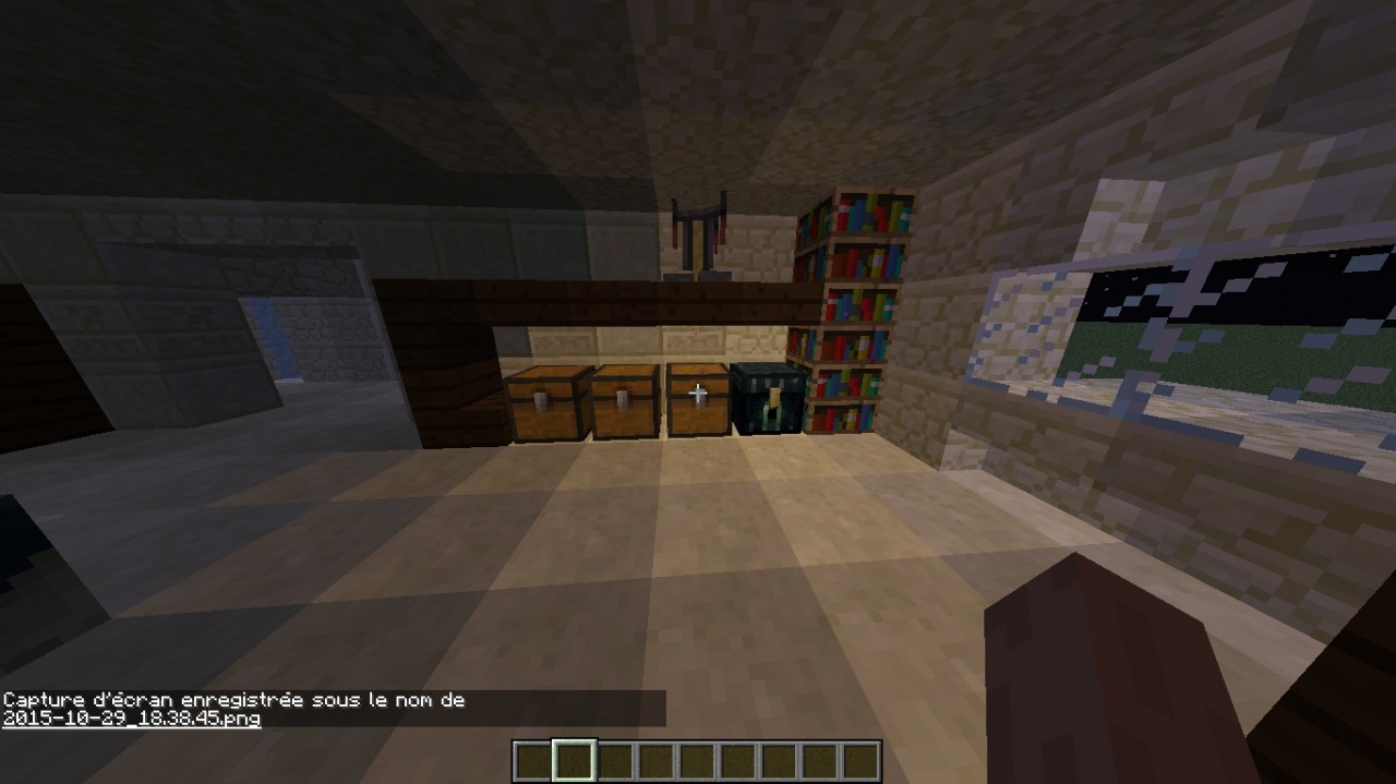 desert NPC temple house Minecraft Map