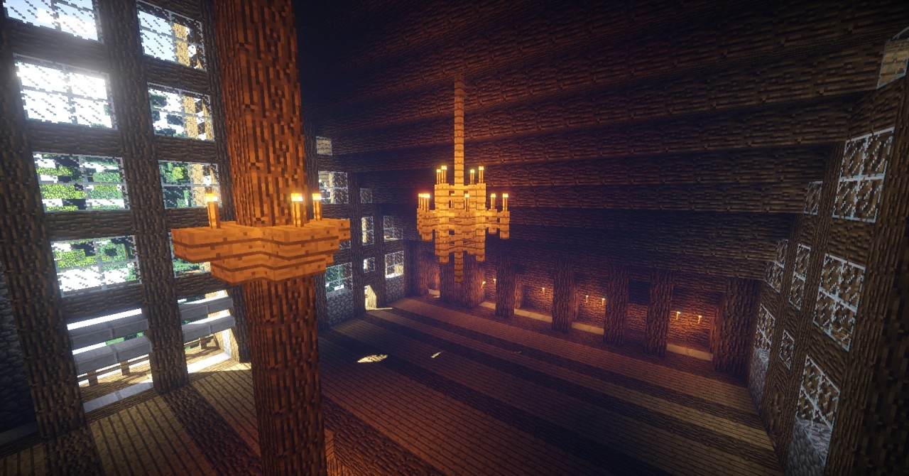 Medieval Guild hall- interior and exterior Minecraft Map