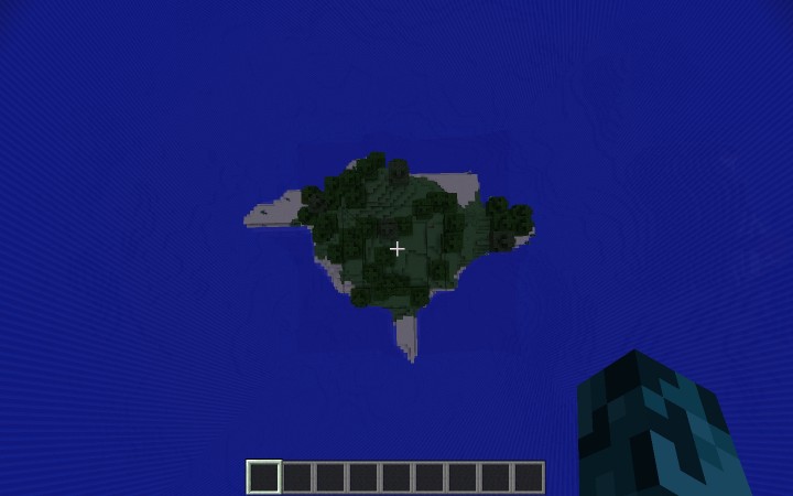 Bordered Minecraft Map