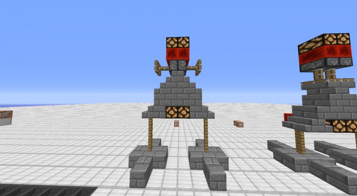 Robot in Vanilla Minecraft Minecraft Map