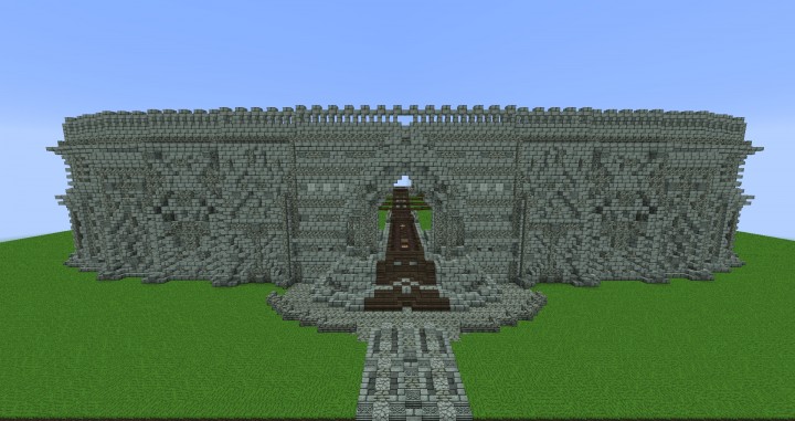 Detailed medium spawn Minecraft Map