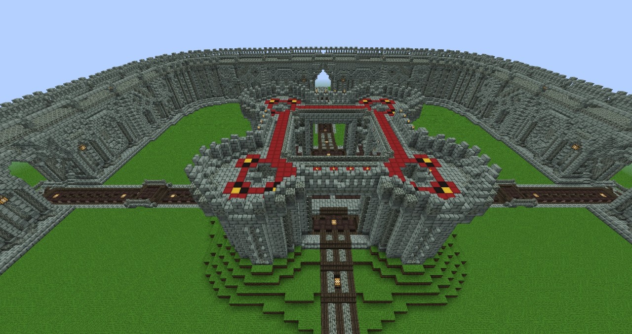 Detailed medium spawn Minecraft Map
