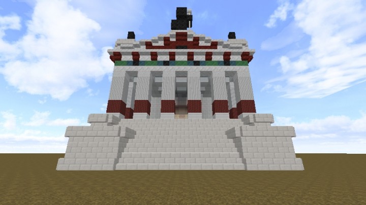 Roman Temple Minecraft Map