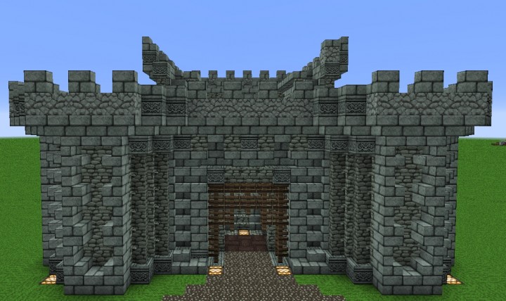 Small Square Castle Minecraft Project