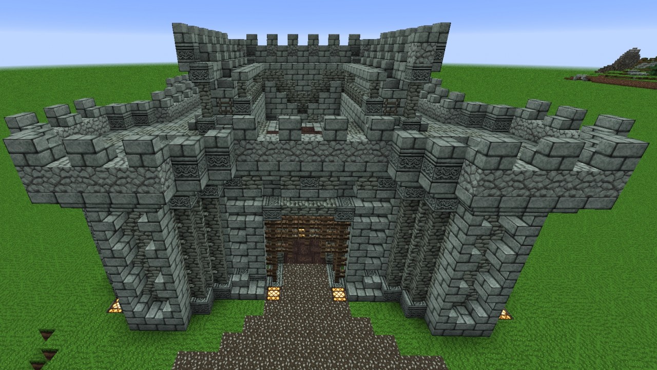 Small Square Castle Minecraft Map