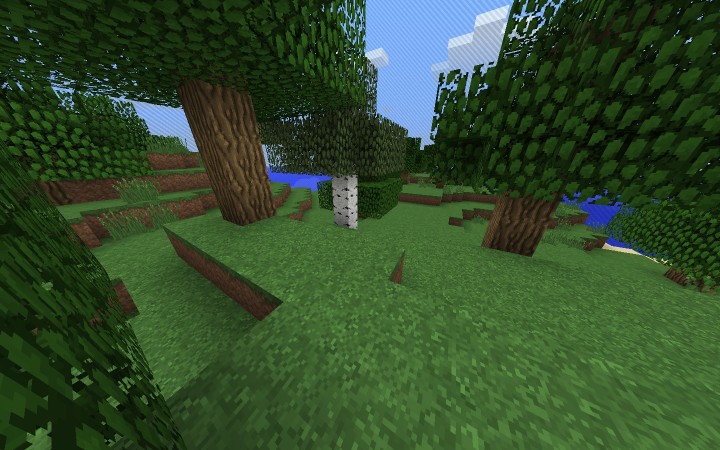 Bordered Minecraft Map