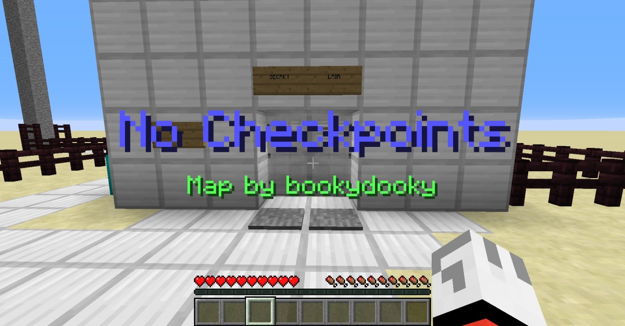 NO CHECKPOINTS Minecraft Map