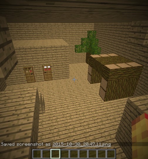 The Burning Building Minecraft Map