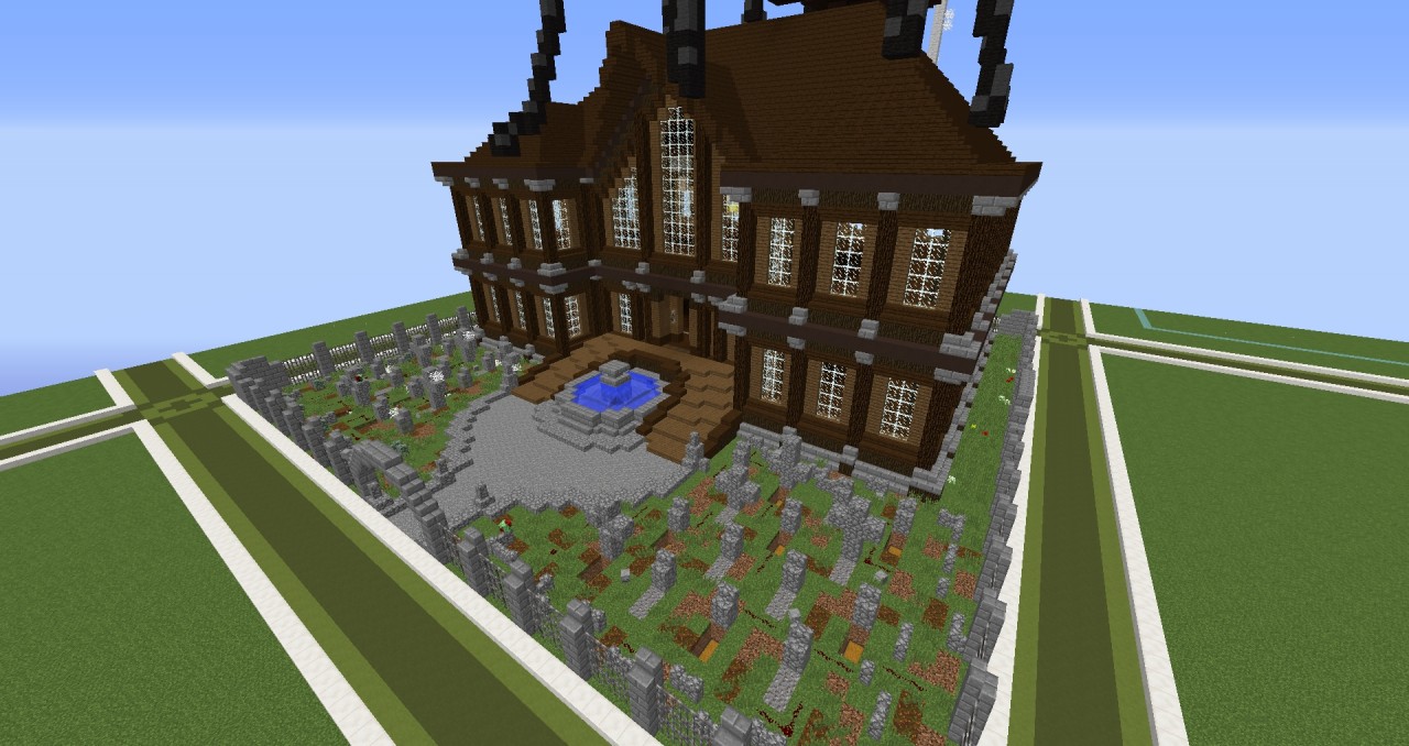 [TEI Creative] Spooky Halloween Mansion Minecraft Map