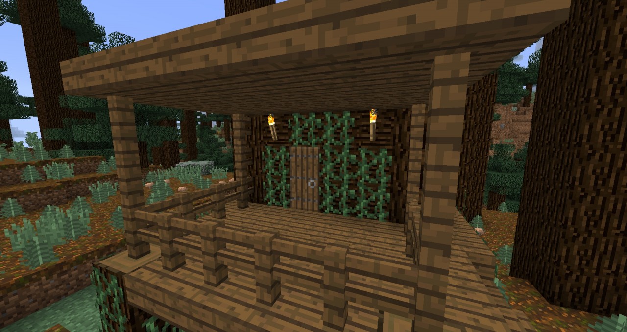 Small Hunting Cabin Minecraft Map