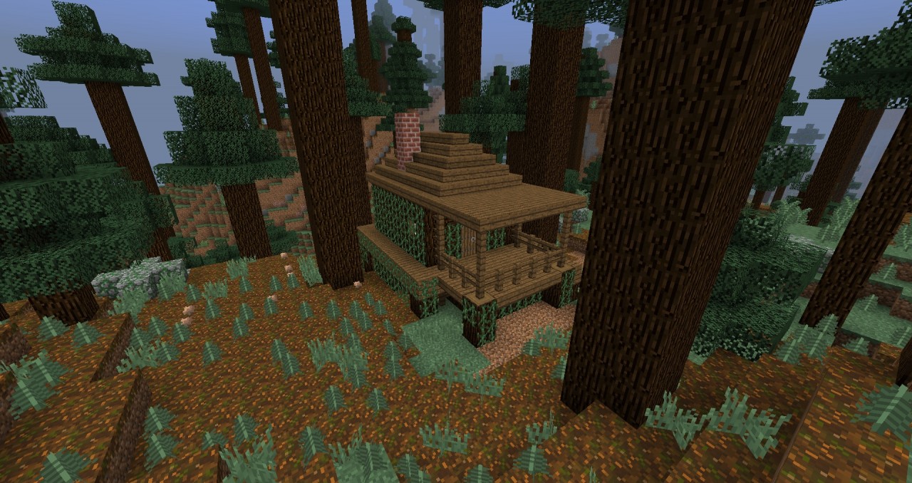 Small Hunting Cabin Minecraft Map