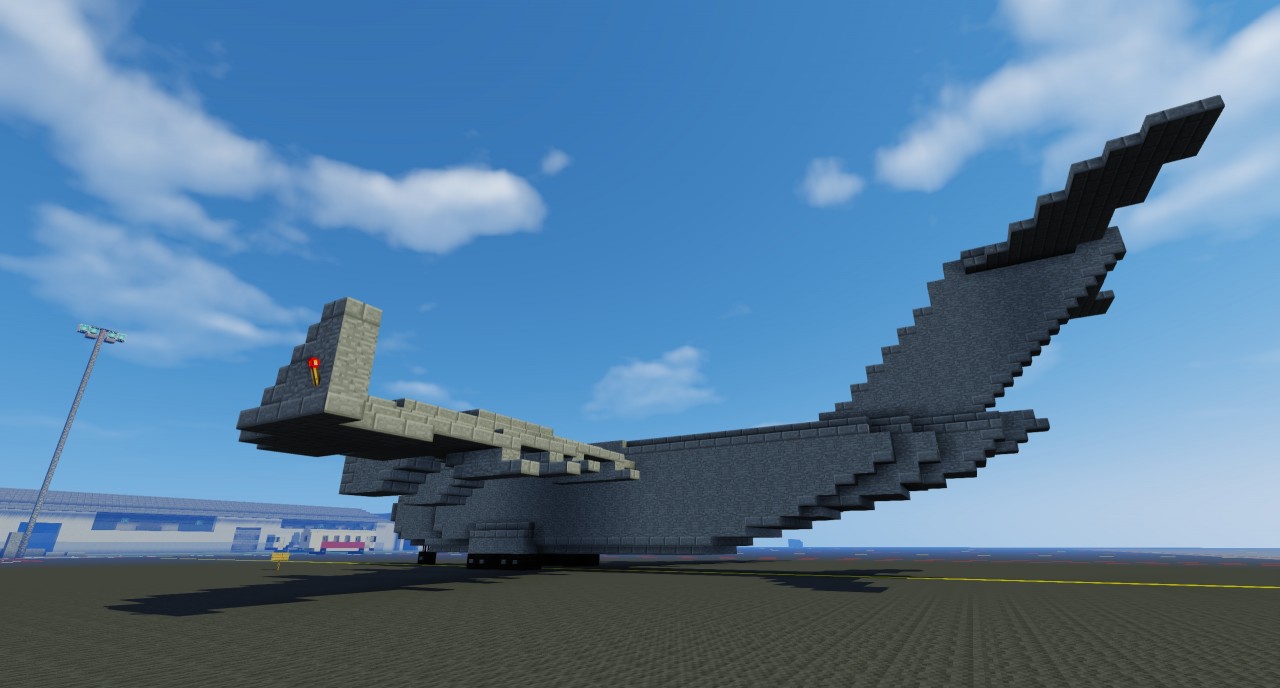 Boeing C-17 Globemaster III 1:1 Scale Minecraft Map