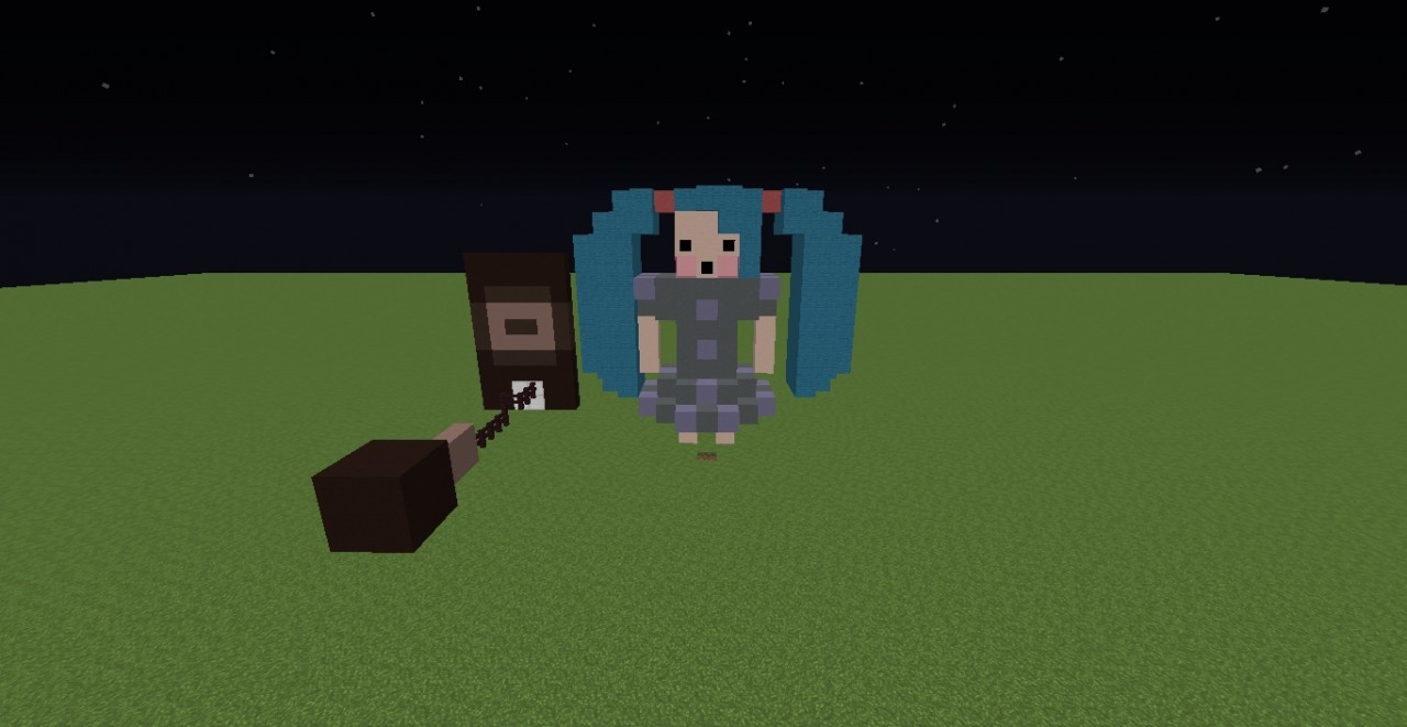 Hatsune Miku Minecraft Project