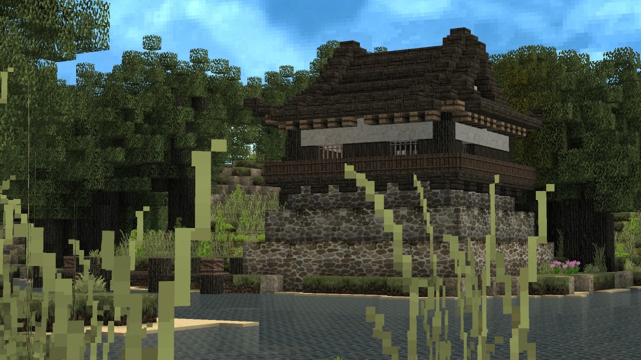 Small Japanese Guard Tower Minecraft Map