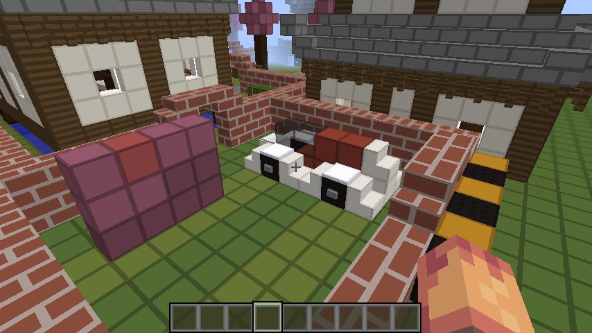 pink tree resort Minecraft Map