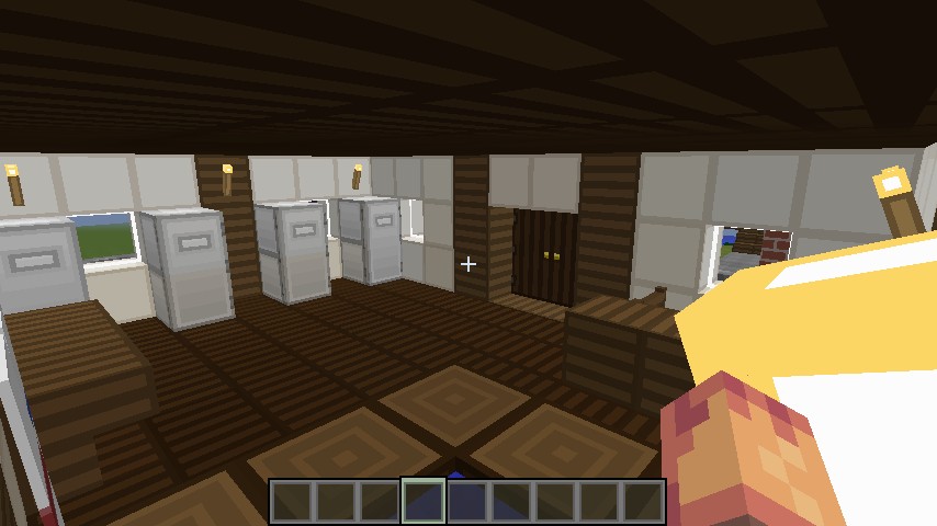 pink tree resort Minecraft Map