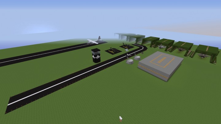 Air Force Base Minecraft Map