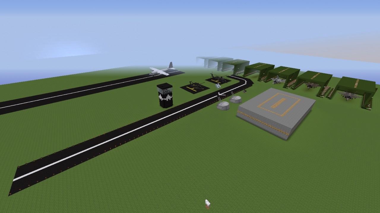 Air Force Base Minecraft Map