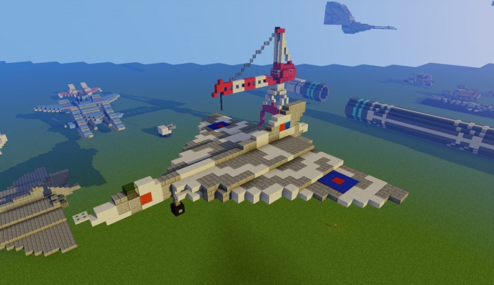 Avro Vulcan RAF Strategic Bomber Minecraft Map