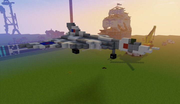 Avro Vulcan RAF Strategic Bomber Minecraft Map