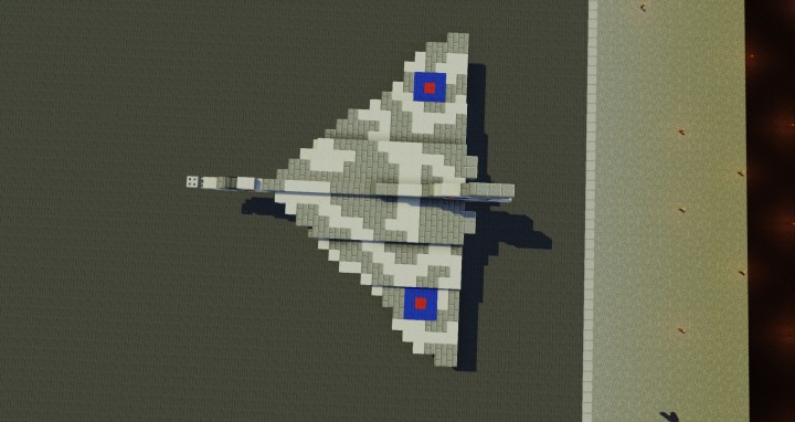 Avro Vulcan RAF Strategic Bomber Minecraft Map