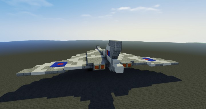 Avro Vulcan RAF Strategic Bomber Minecraft Map