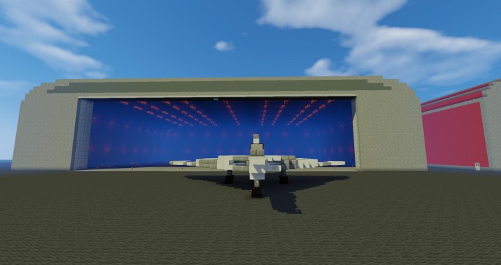 Avro Vulcan RAF Strategic Bomber Minecraft Map
