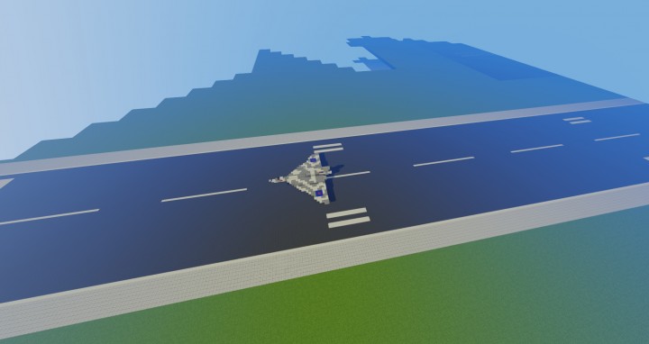Avro Vulcan RAF Strategic Bomber Minecraft Map