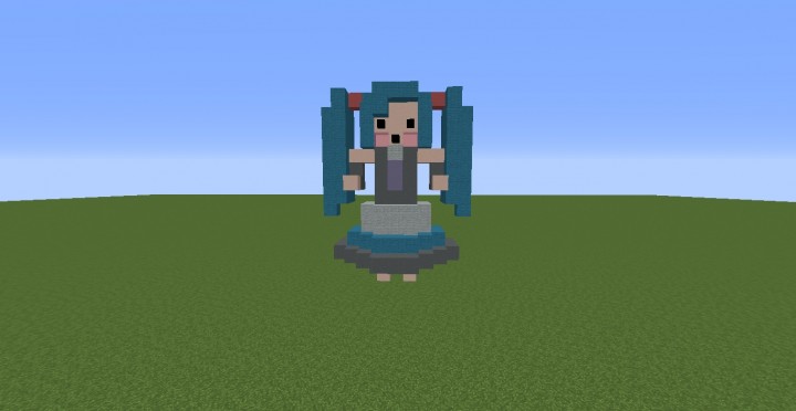 Hatsune Miku V2 Minecraft Map
