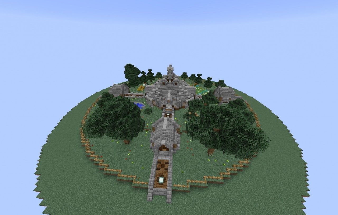 Floating Hub Minecraft Map