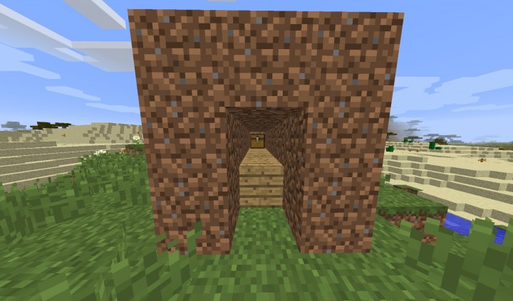 Dirt Hut Minecraft Map