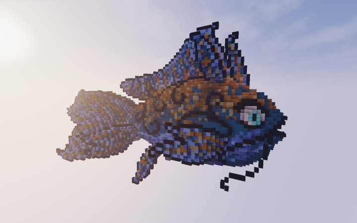 A Fantasy Goldfish Minecraft Map