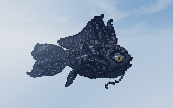 A Fantasy Goldfish Minecraft Map