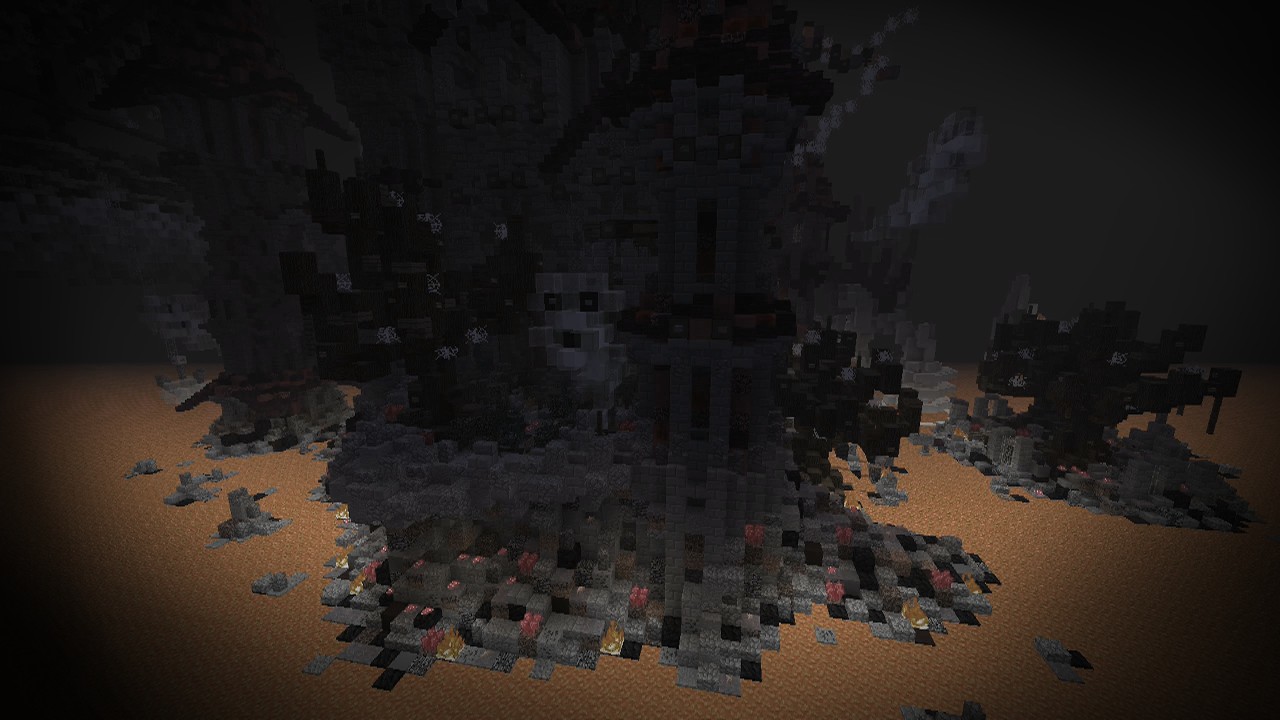 Halloween Special: The Fallen Castle of Ghouls Minecraft Map