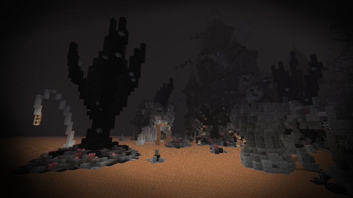 Halloween Special: The Fallen Castle of Ghouls Minecraft Map