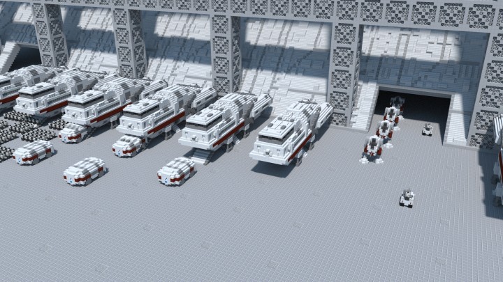 TTC: Colonial Class Heavy Shuttle Minecraft Map