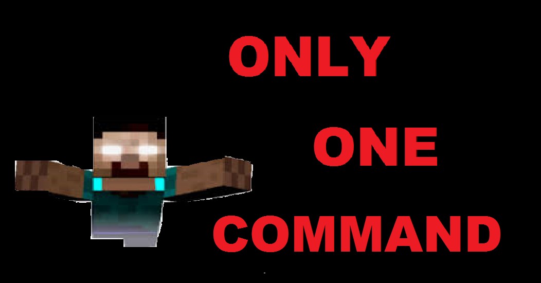 Summon Herobrine | only one command Minecraft Map