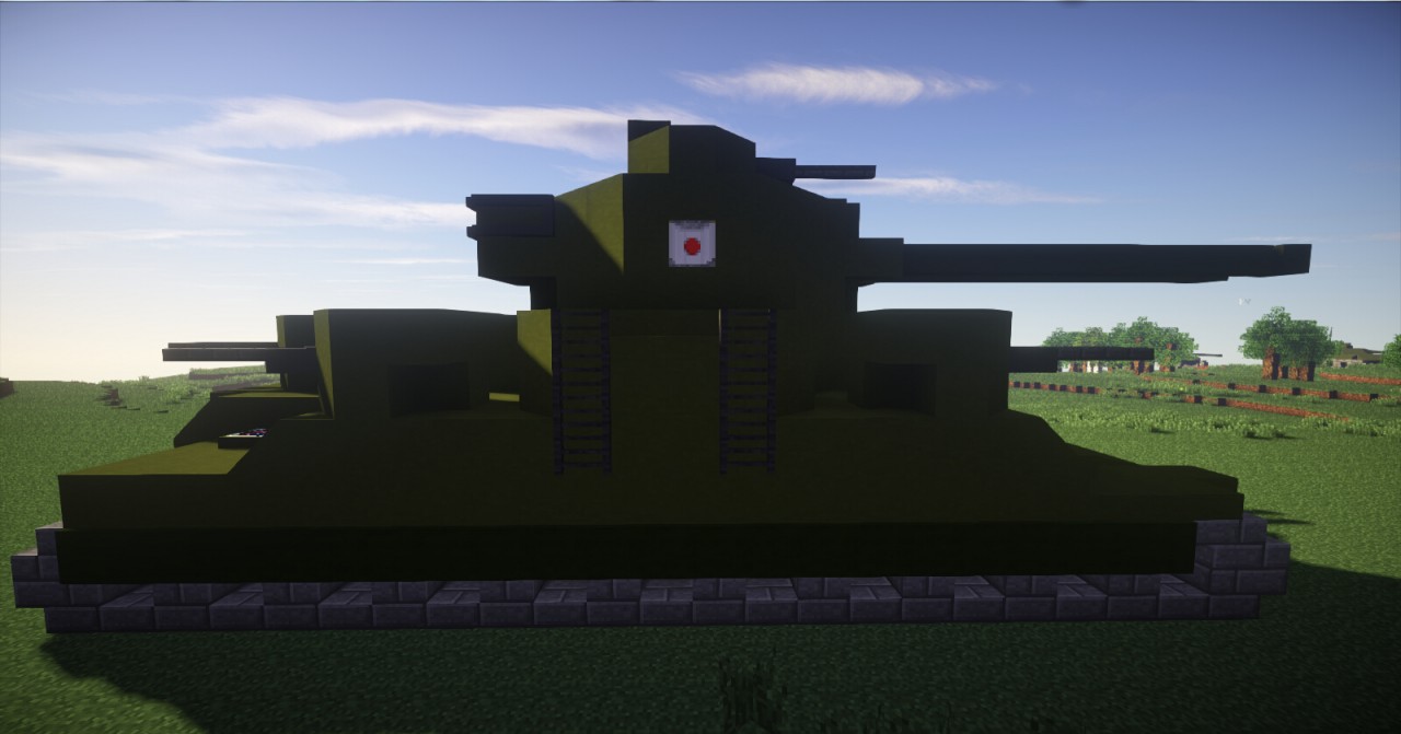O-I 200T “オイ” Super heavy tank Minecraft Map