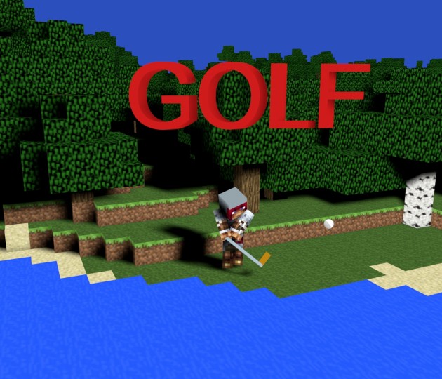 Golf [Map Game 1.8.8] Minecraft Map