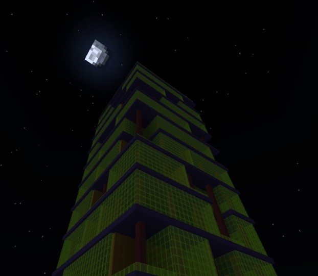 Glass Tower Minecraft Map