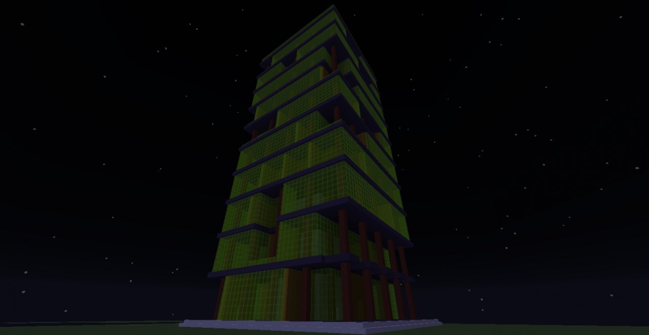 Glass Tower Minecraft Map