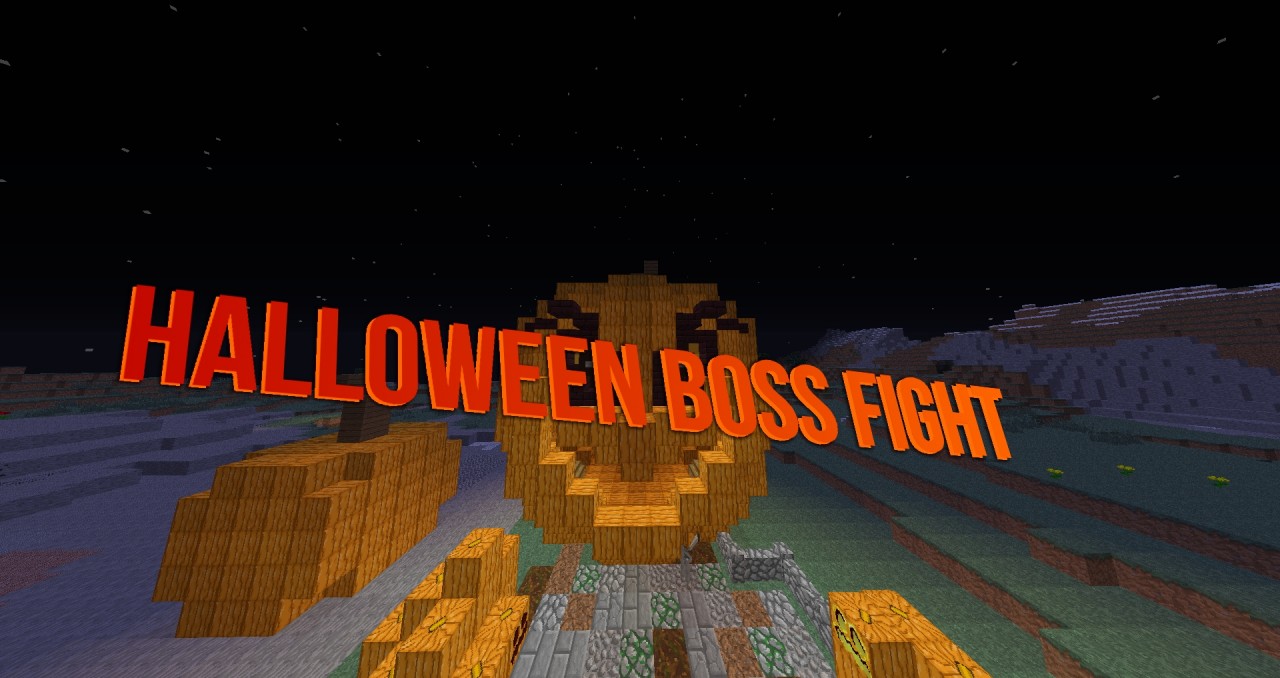 Halloween Boss Fight Minecraft Map