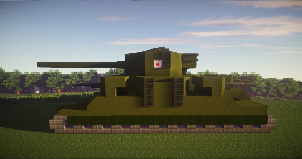O-I 200T “オイ” Super heavy tank Minecraft Map