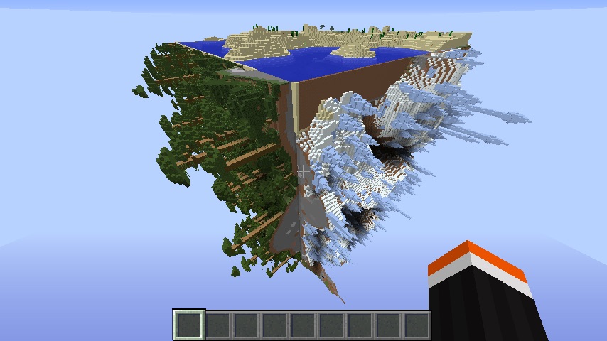 Biome Cube Survival - Exterior! [1.8+] Minecraft Map