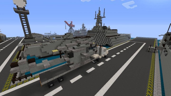Fort ecwador naval base Minecraft Map
