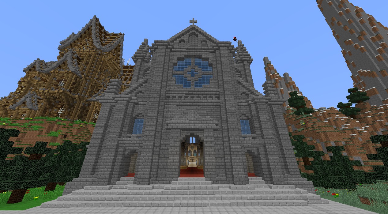 Gothic church Minecraft Map