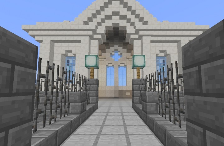Big Server Spawn Minecraft Map