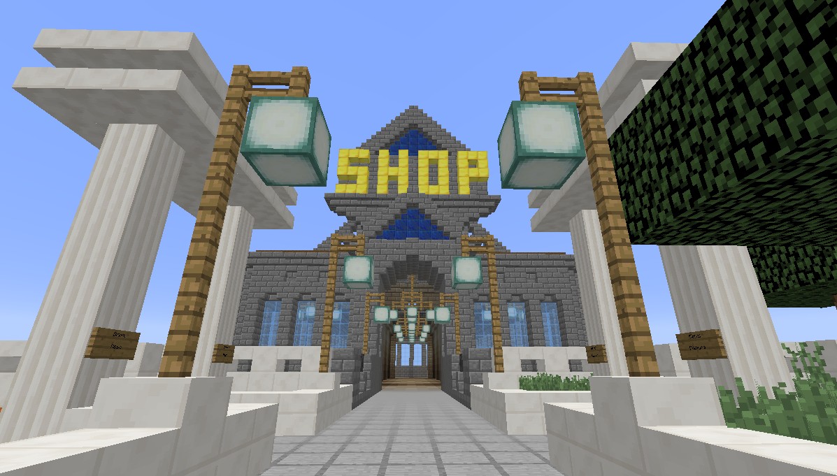 Big Server Spawn Minecraft Map