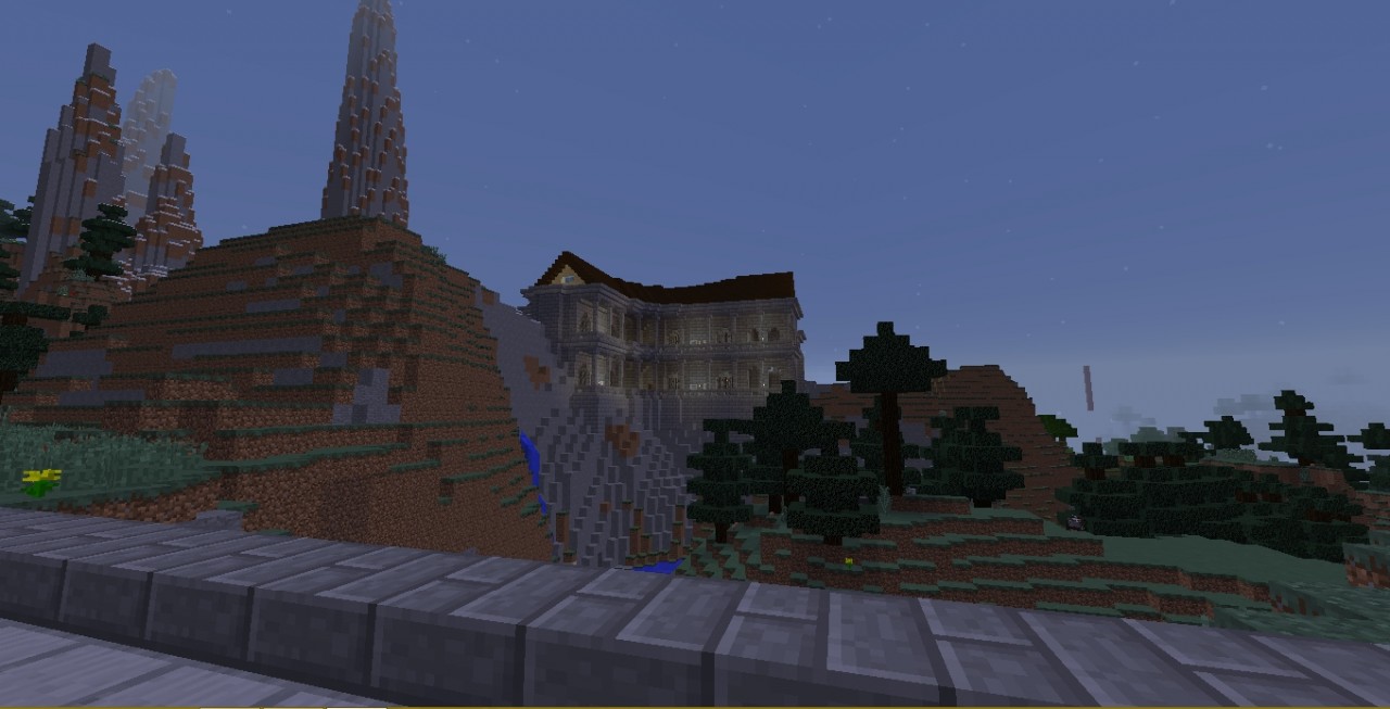 "Prison" 1 with landscape Minecraft Map