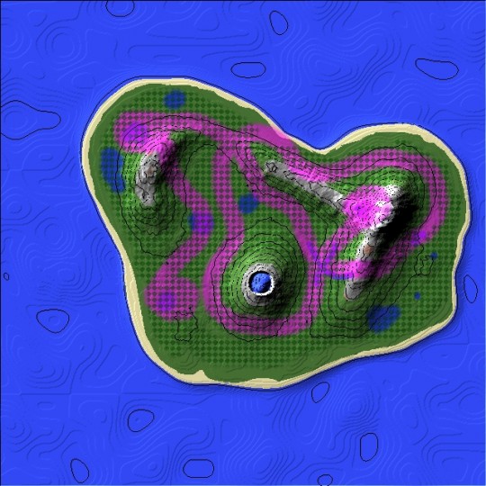 Random Island Minecraft Map